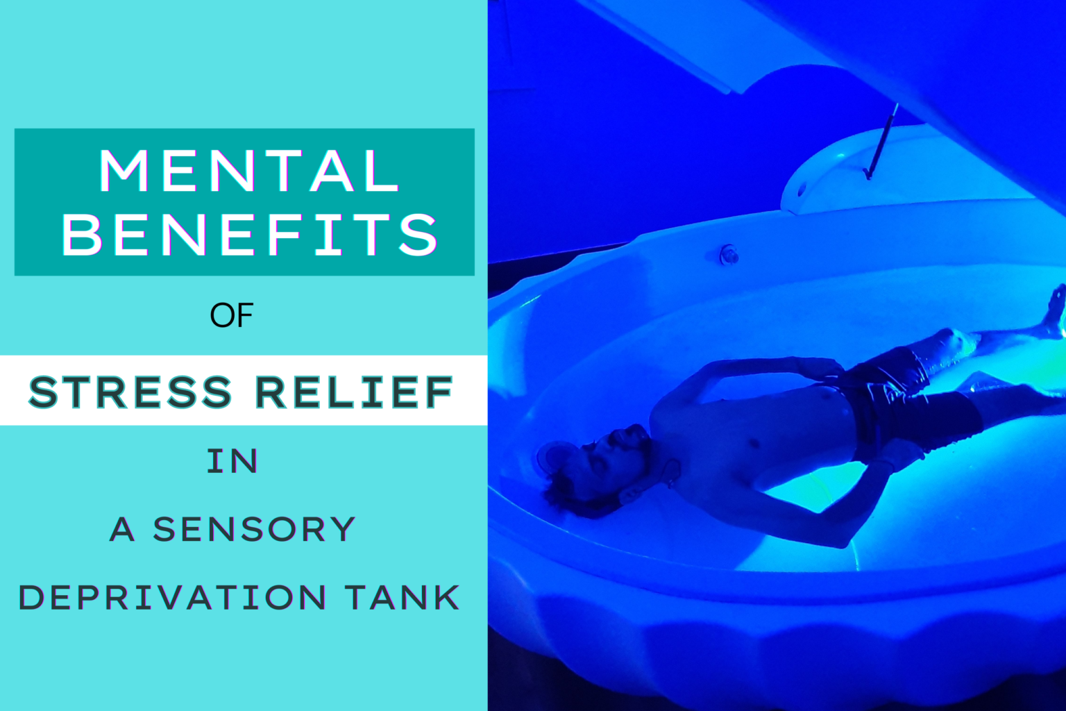 STRESS RELIEF WITH SENSORY DEPRIVATION - Relaxopod
